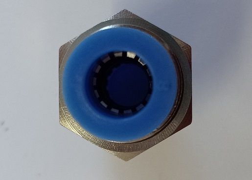 Pneumatic bulkhead fitting PMM08 PU: 10 pc | 8 | 2825